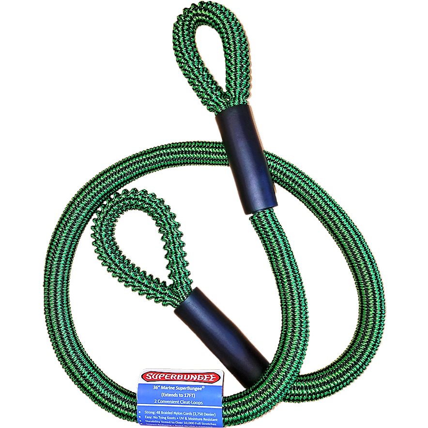 3-Foot Marine Bungee Cords | Shop Marine Grade 36-Inch Bungee Dock ...